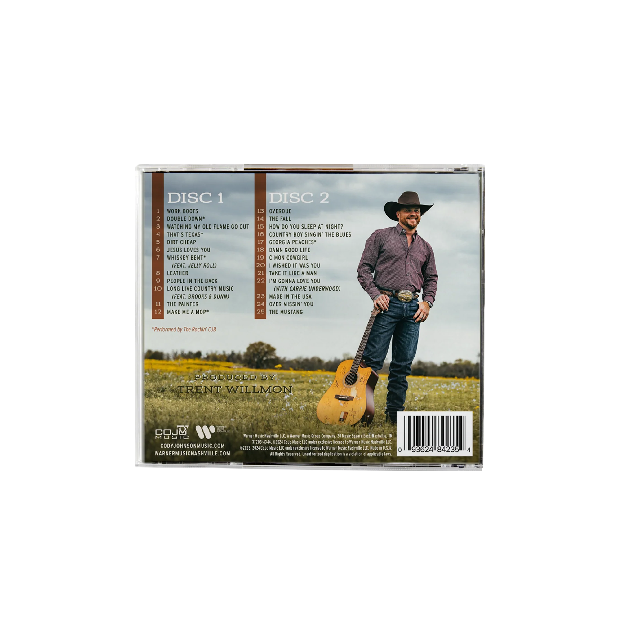 Leather: Deluxe Edition CD | Cody Johnson Official Online Store – Cody ...